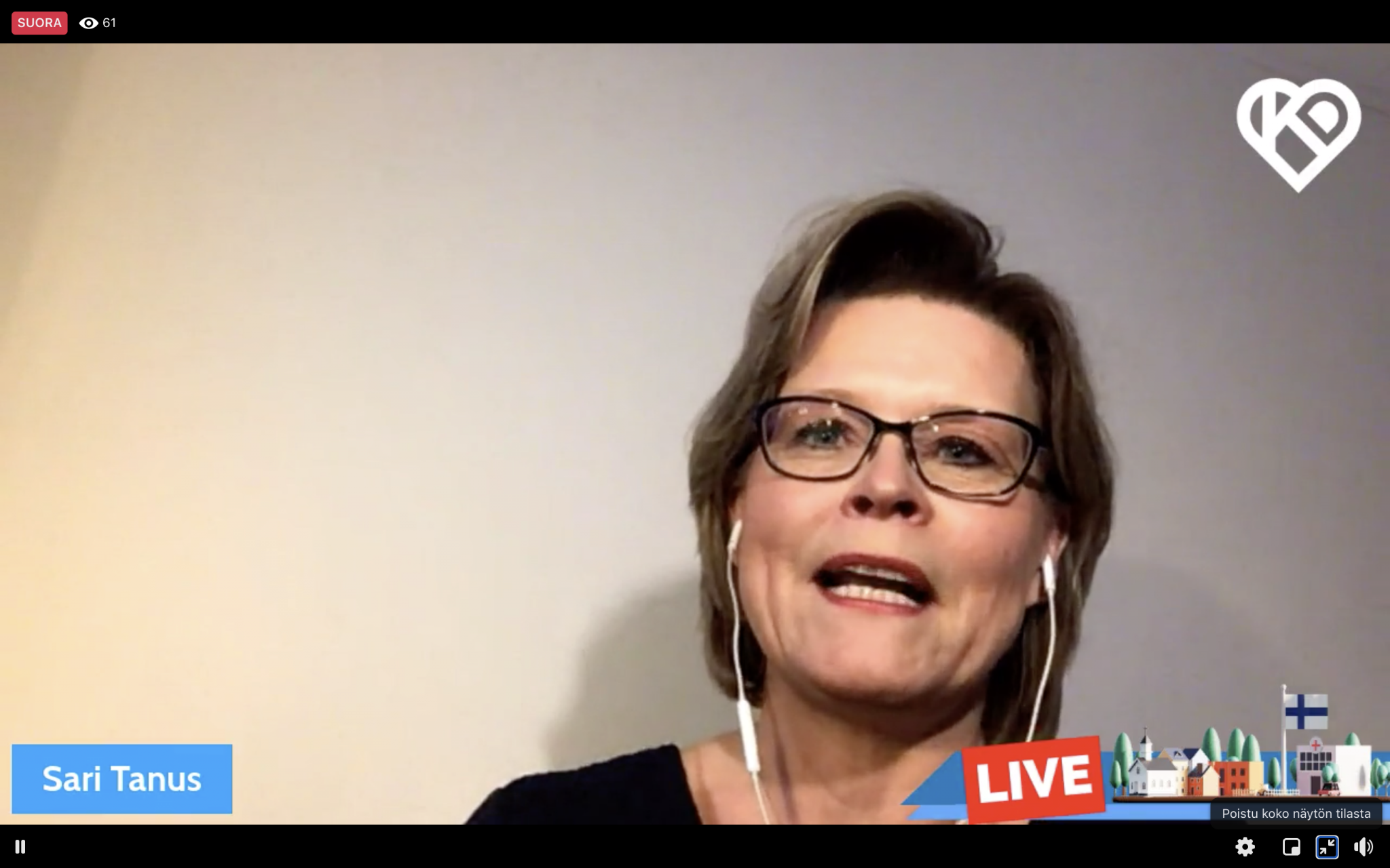 Sari Tanus KD:n suorassa kyselytuntilähetyksessä: ”Lähde KD:n ...